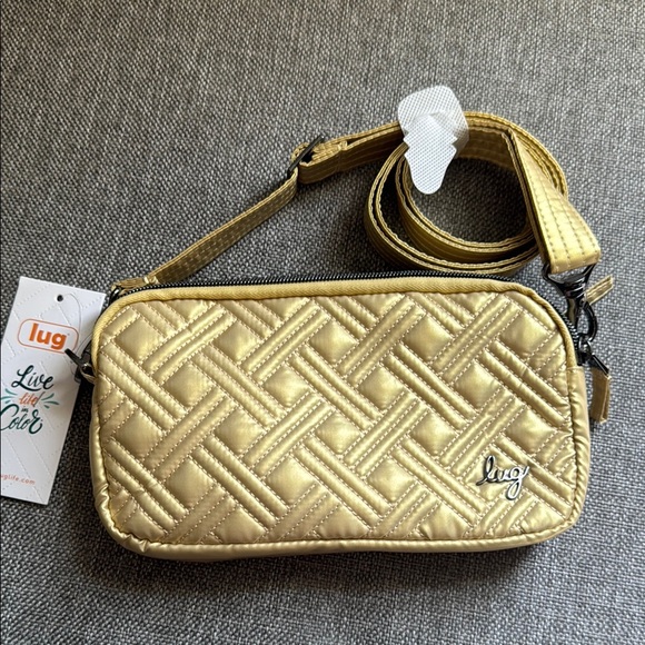 lug | Bags | Lug Gold Quilted Womens Bag | Poshmark